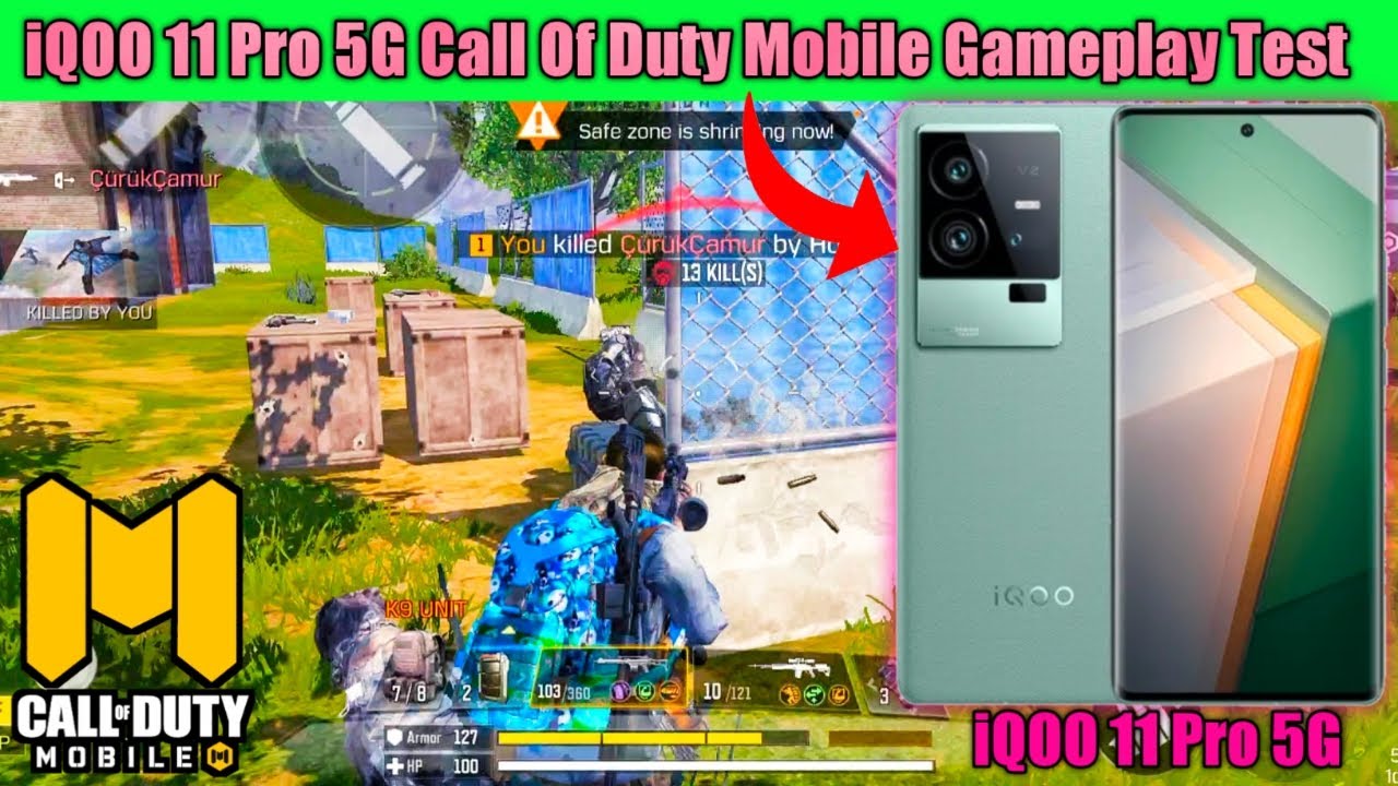 iQOO 11 Pro Call Of Duty Mobile Gameplay Test || iQOO 11 Pro Cod Mobile ...
