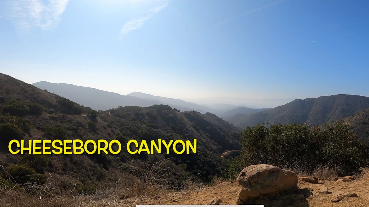 Cheeseboro canyon - YouTube