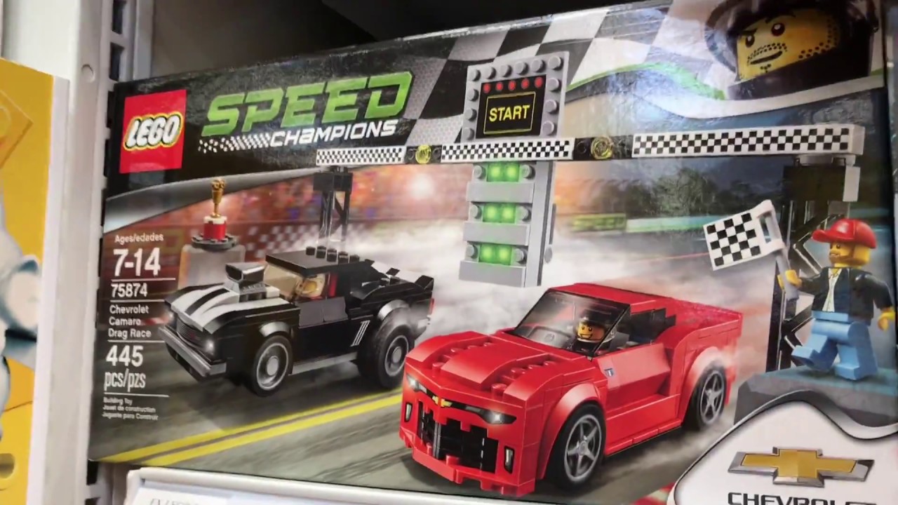 Stocking Up on Legos - Lego Speed Champions Chevrolet Camaro Drag Race ...