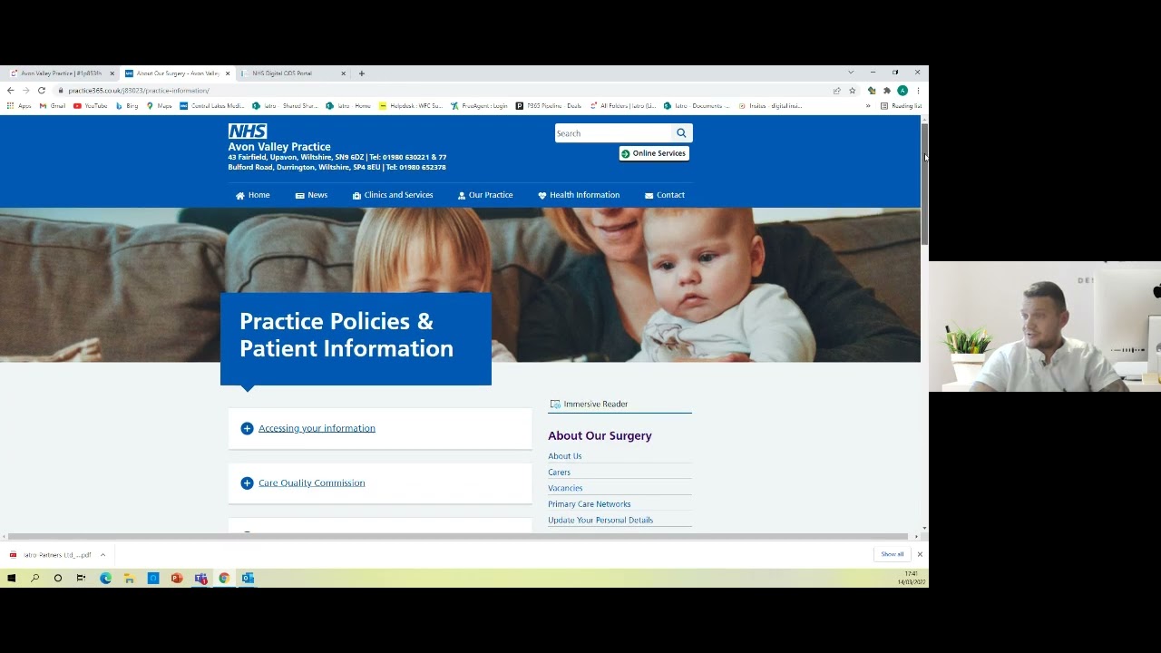 Avon Valley Practice Live Q&A 14.03.2022 - Website, App, Facebook - YouTube