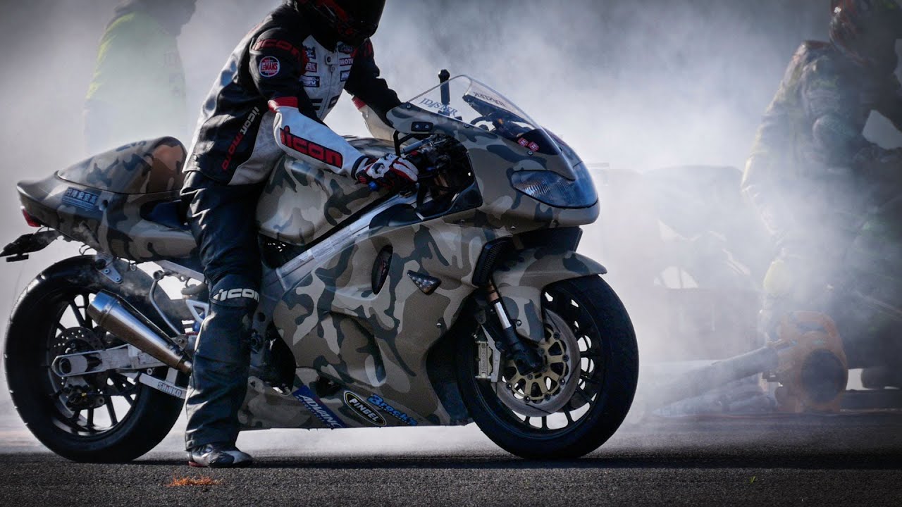 SUZUKI TL1000R Custom Bike JD-STER Drag Racer - YouTube