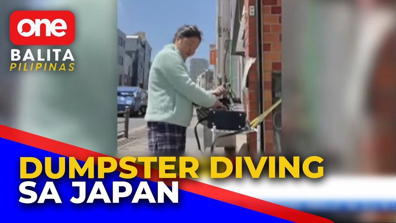 Ilang Pinoy sa abroad, kina-career ang dumpster diving - YouTube