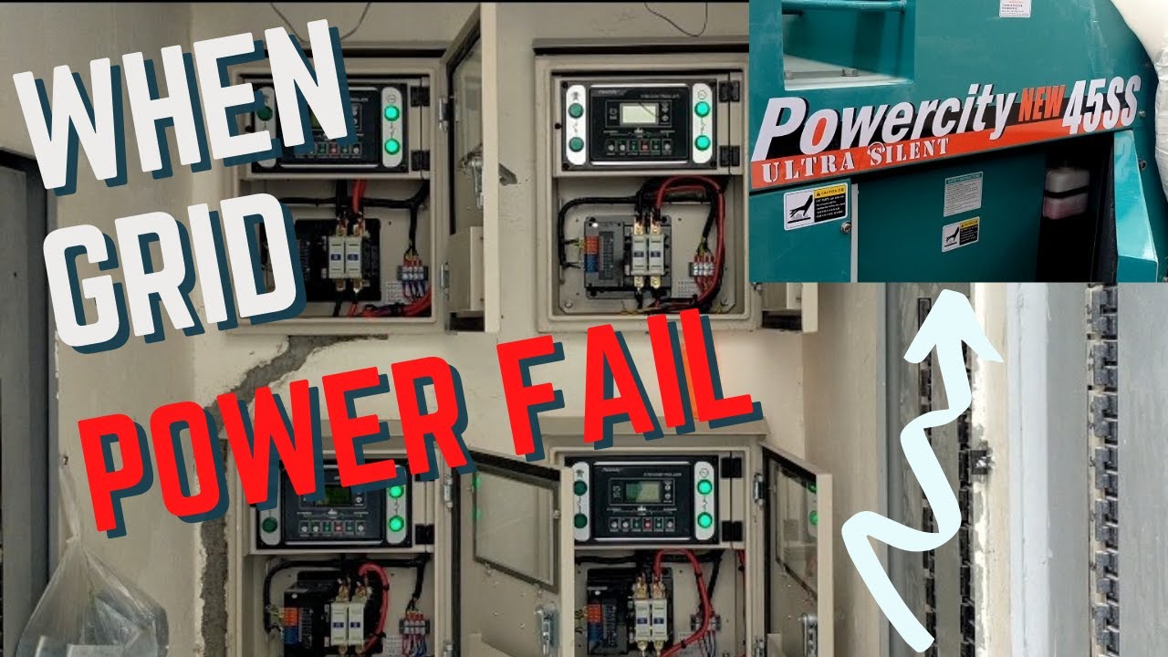 When The Grid Power Failed|Powercity Generator#ultrasilent#ats |JUN ...