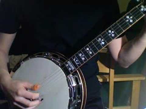 Jesse james Bluegrass banjo - YouTube