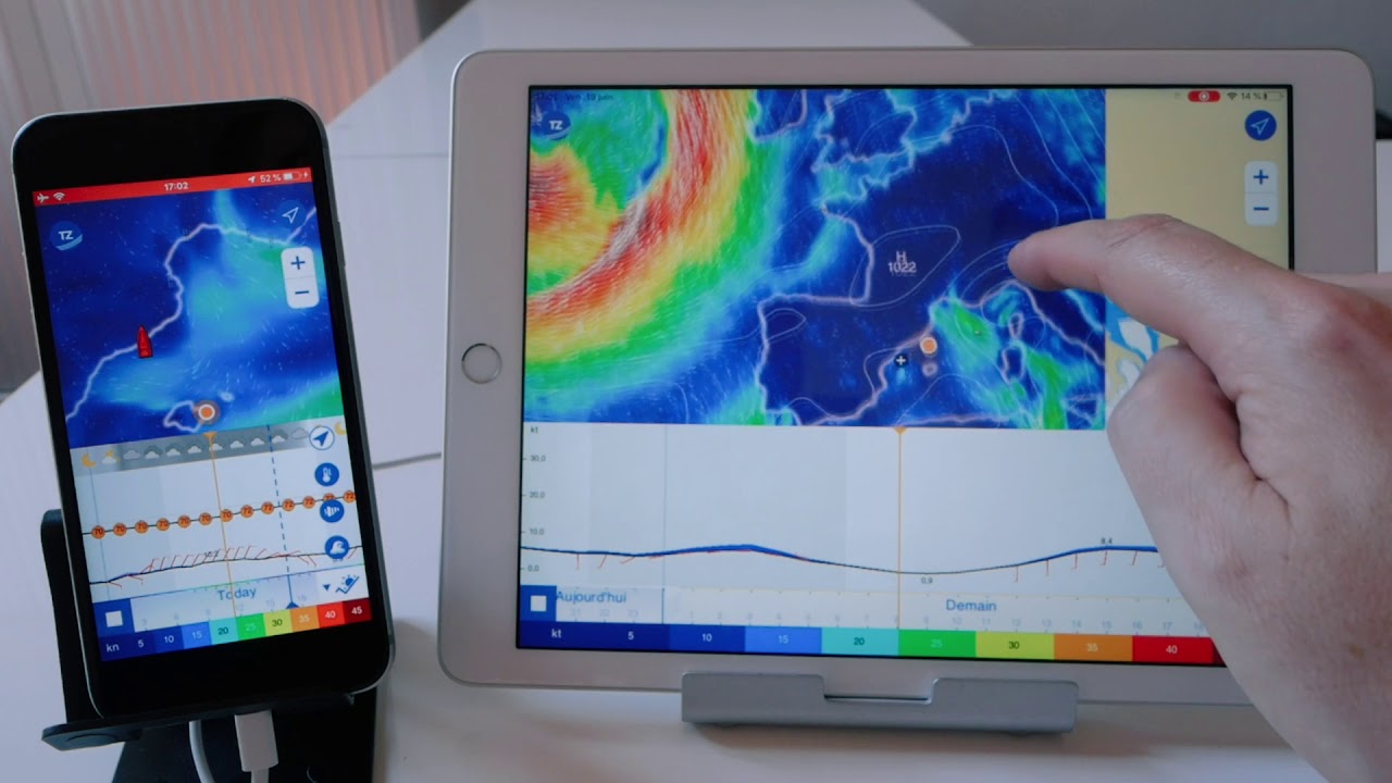 New features of TZ iBoat v2 for iPhone and iPad - YouTube