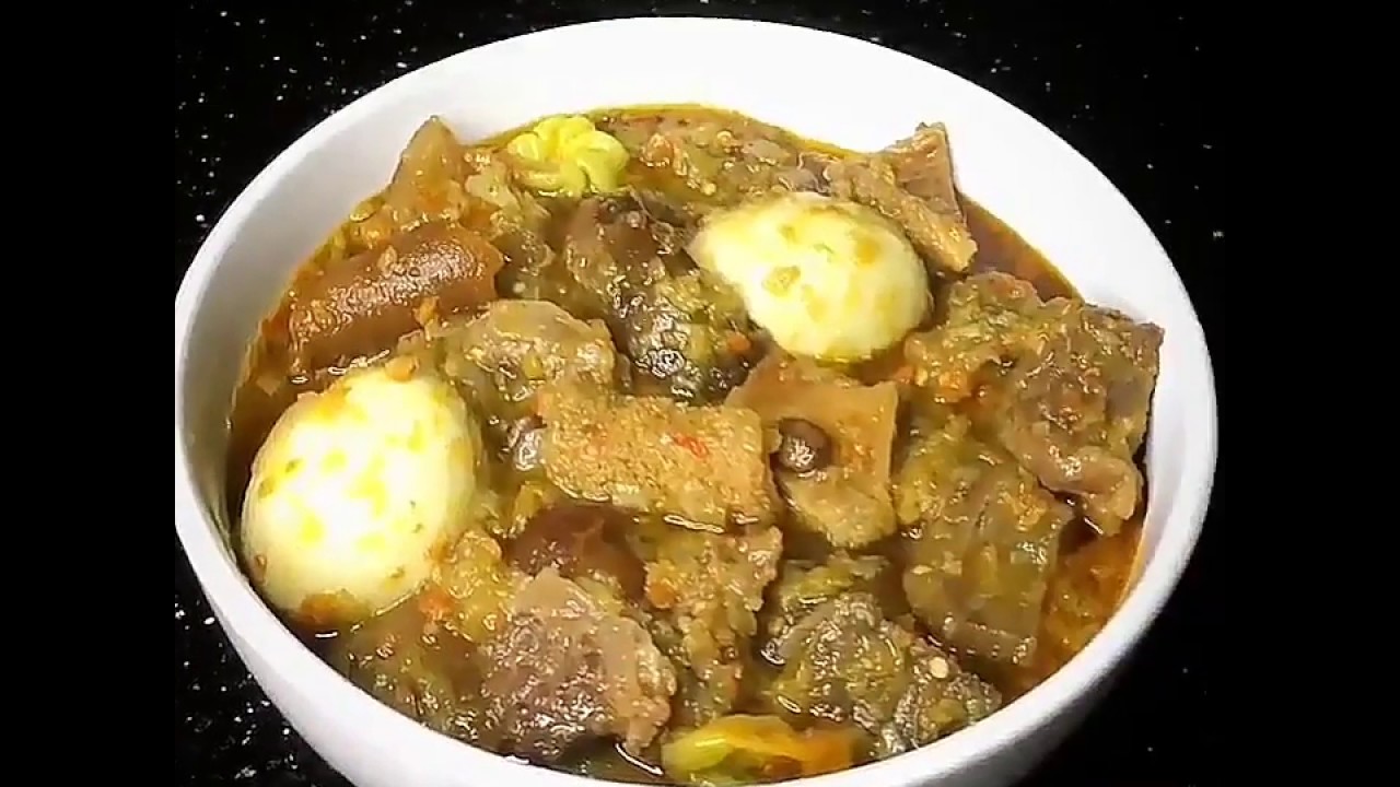 HOW TO MAKE AYAMASE - OFADA STEW RECIPE - YouTube