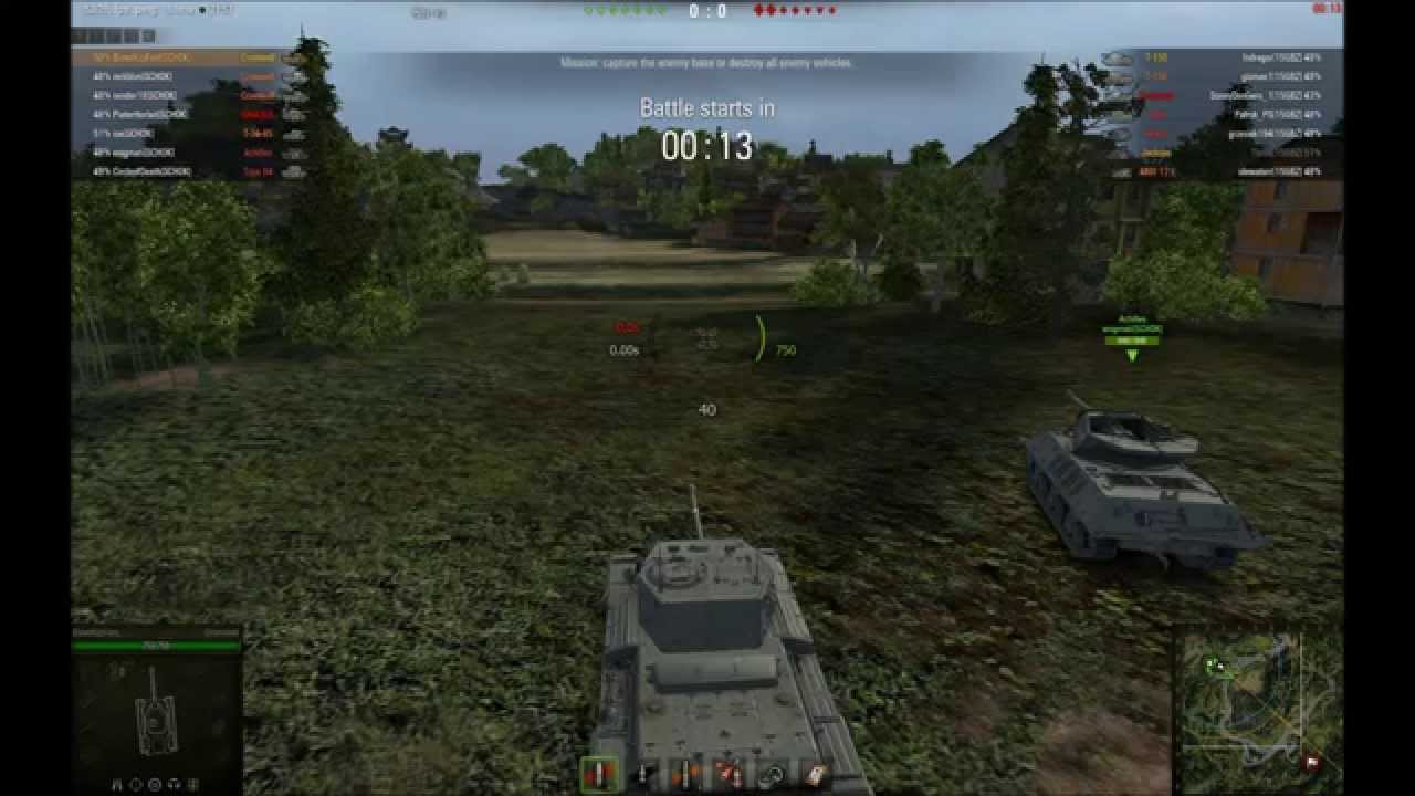 WoT: Shell_Shock[SCHOK] skirmish 2 (tier 6) - YouTube