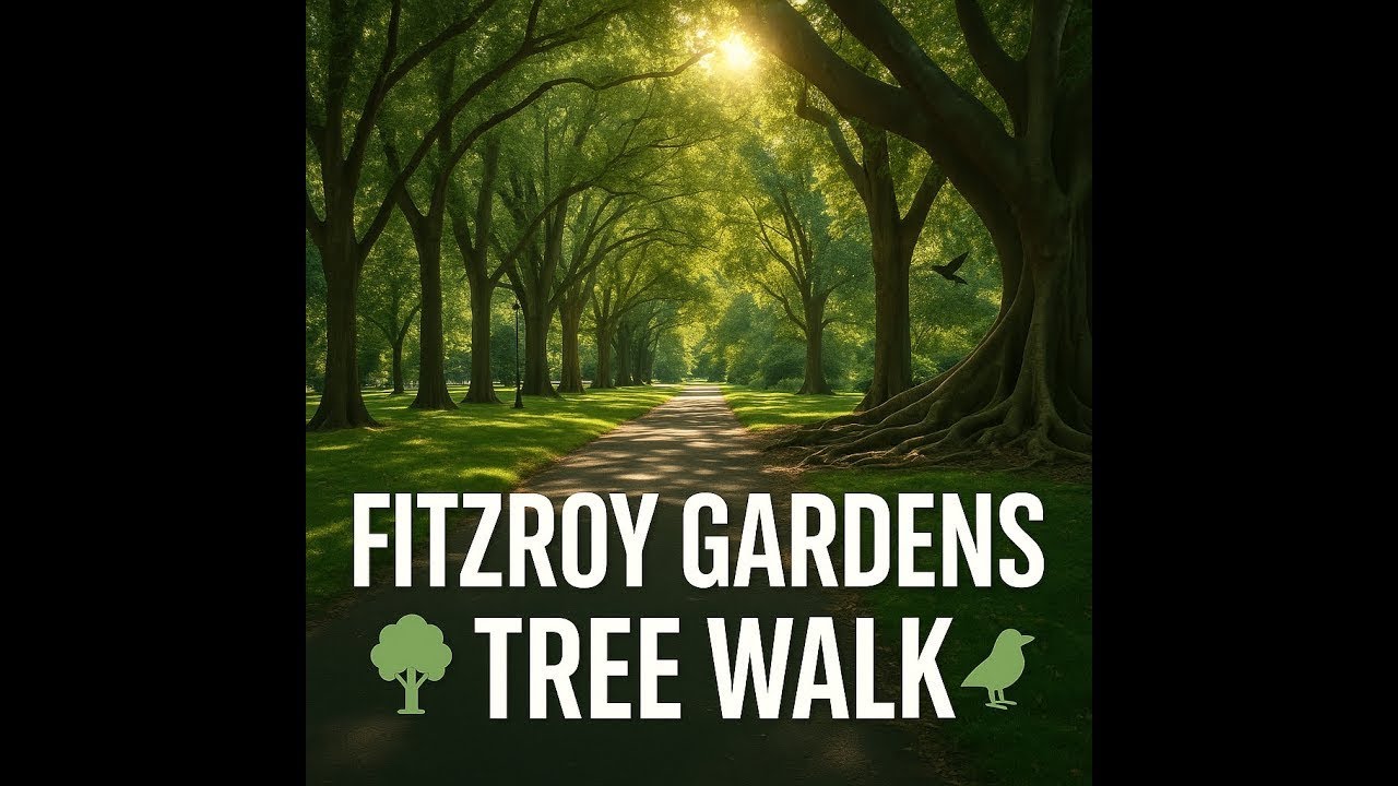 🌳 Fitzroy Gardens Tree Walk – Melbourne’s Hidden Forest in the City 🌿 ...