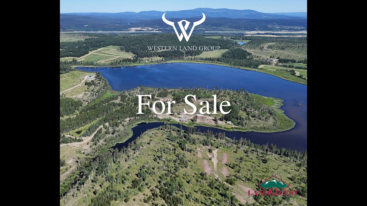 Rare 609-Acre Lakefront Ranch Property Adjacent to Crown Land - 100 ...