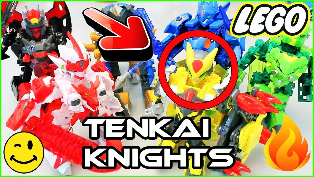 TENKAI KNIGHTS IN LEGO VERSION - YouTube