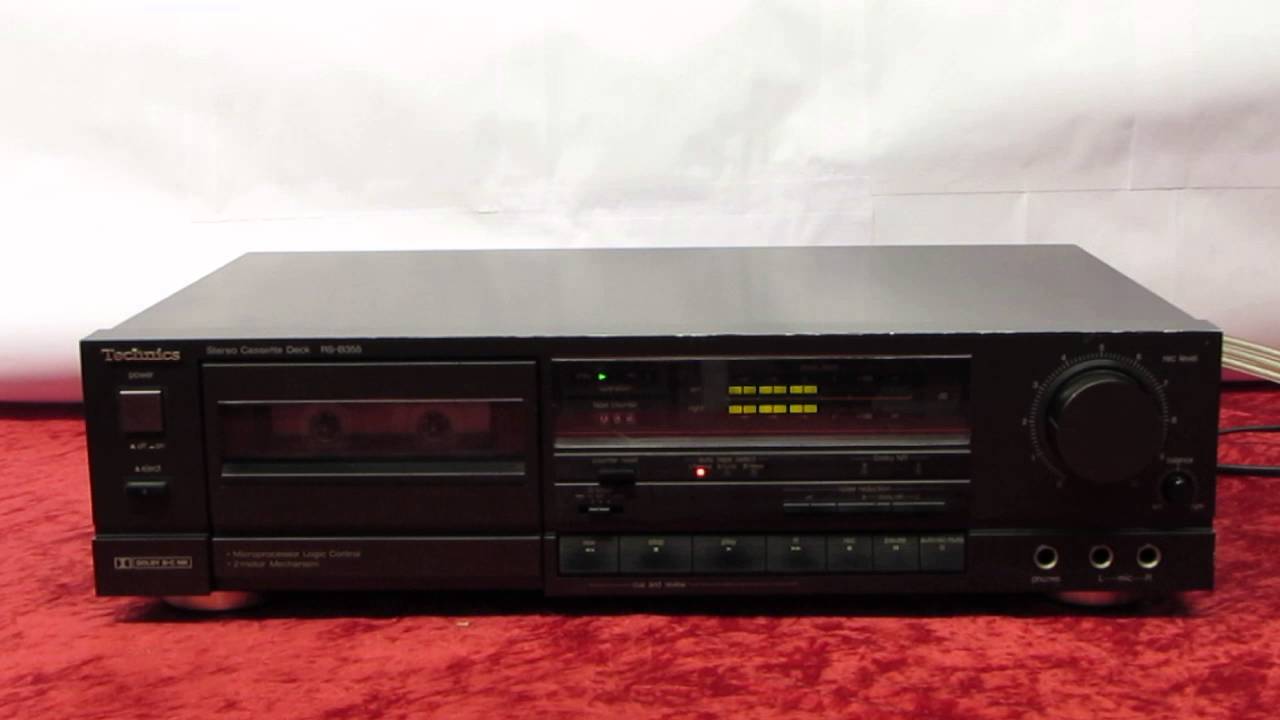 TECHNICS RS-B355 2 Motor Mechanism - YouTube