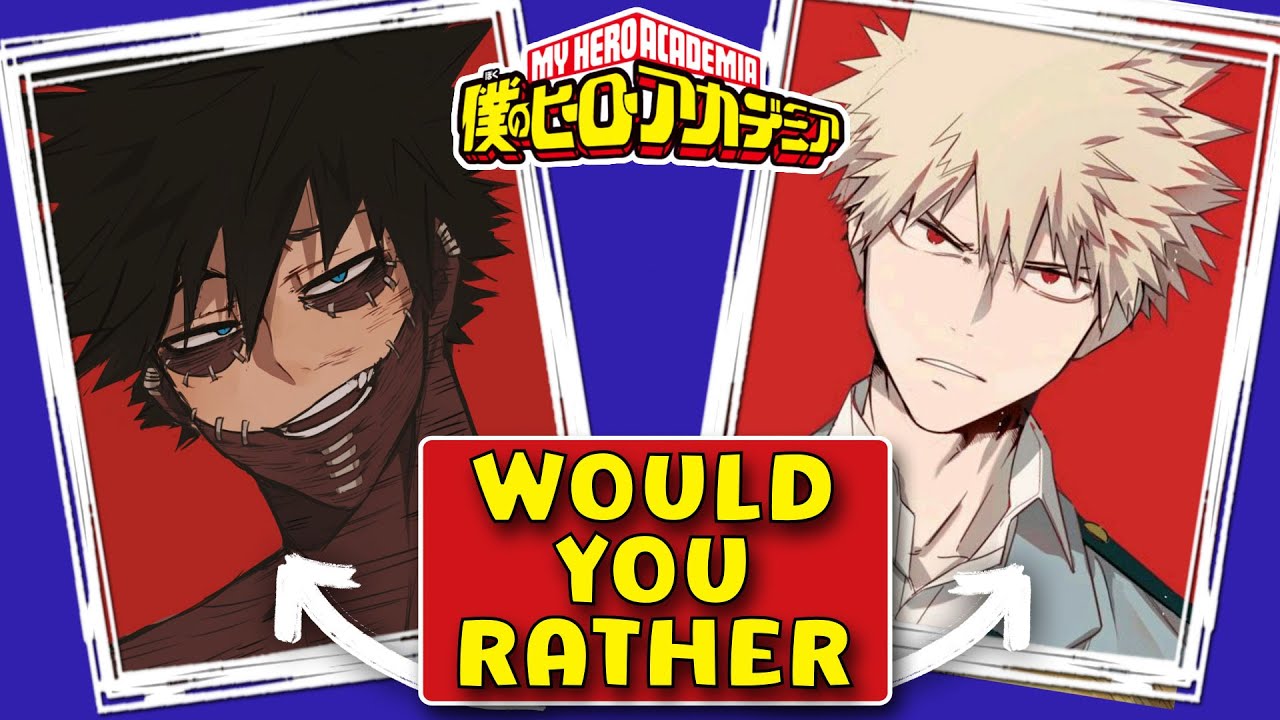 Would You Rather? My Hero Academia | mha | bnha - YouTube