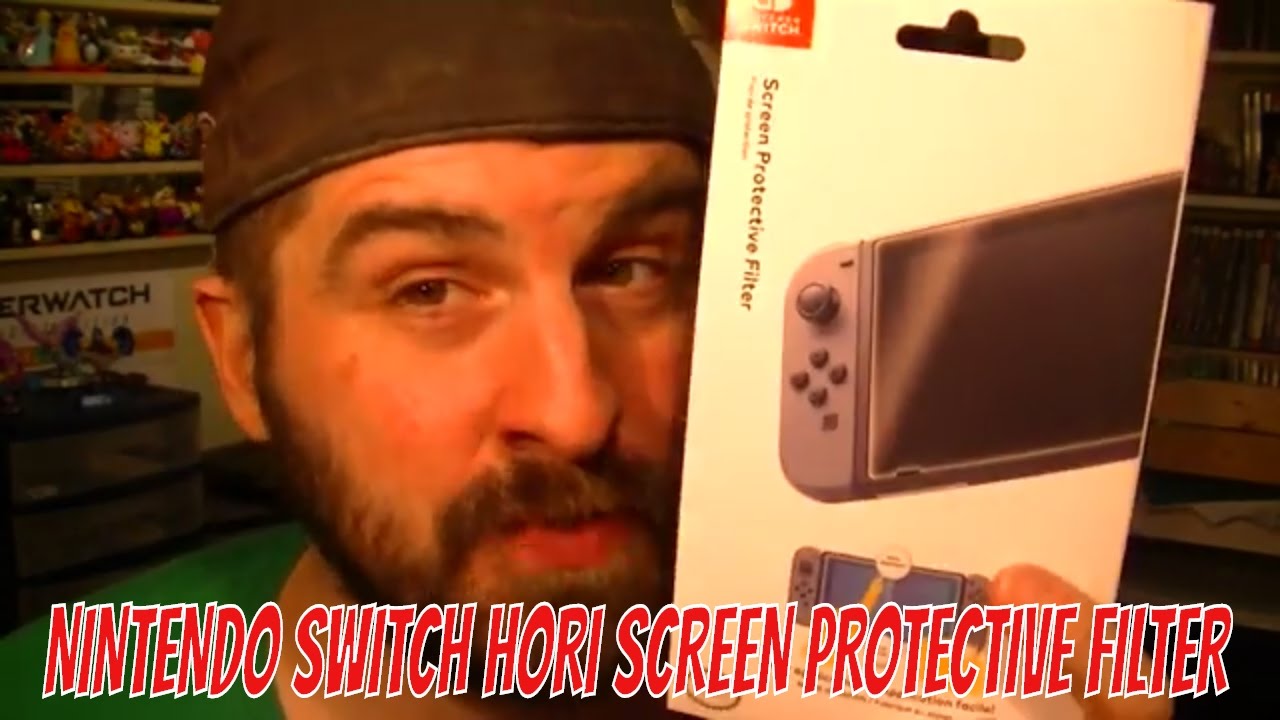 NINTENDO SWITCH HORI SCREEN PROTECTIVE FILTER - YouTube