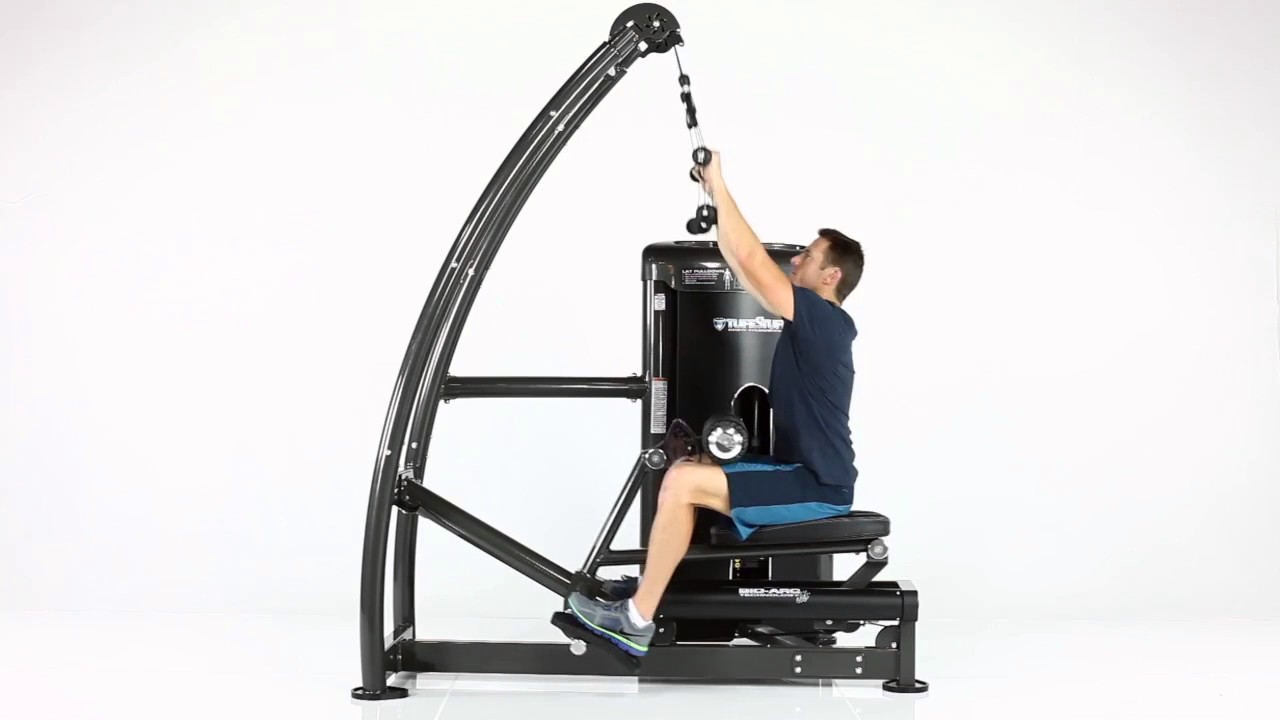 TUFF STUFF Bio Arc Lat Pulldown - YouTube
