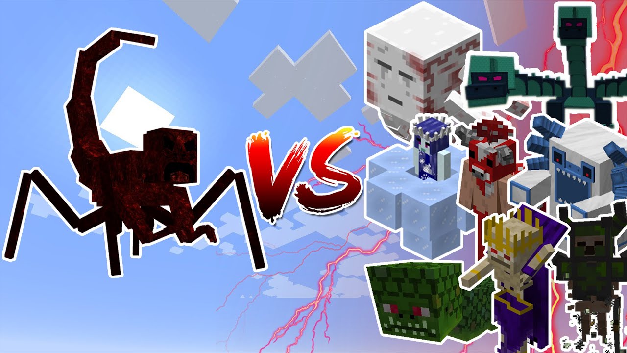 RED (Gojicraft!) VS Twilight Forest Monsters - Mob Battles In Minecraft ...