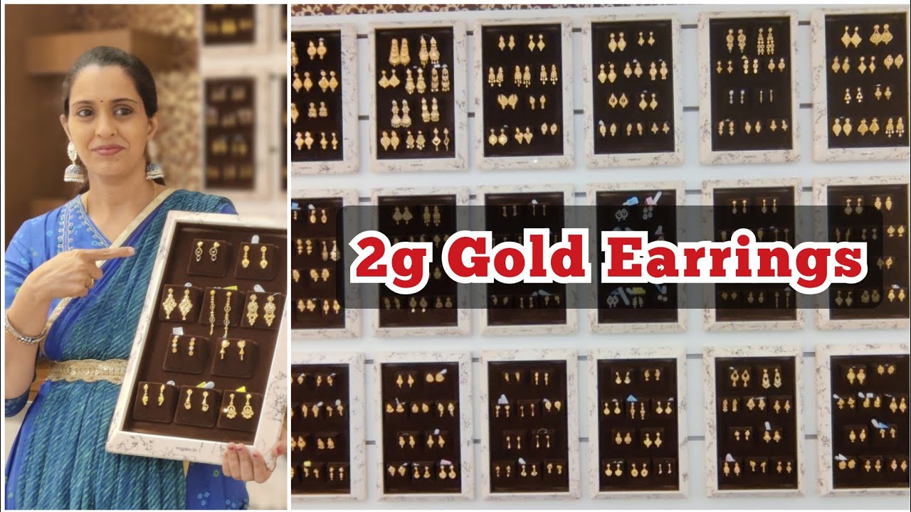 2g Dailywear Fancy Earrings | Stylish College wear Casting, Bavali ...