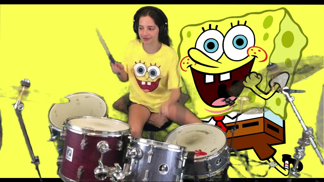 "The Best Day Ever" - Drum Cover- by Spongebob Squarepants - YouTube