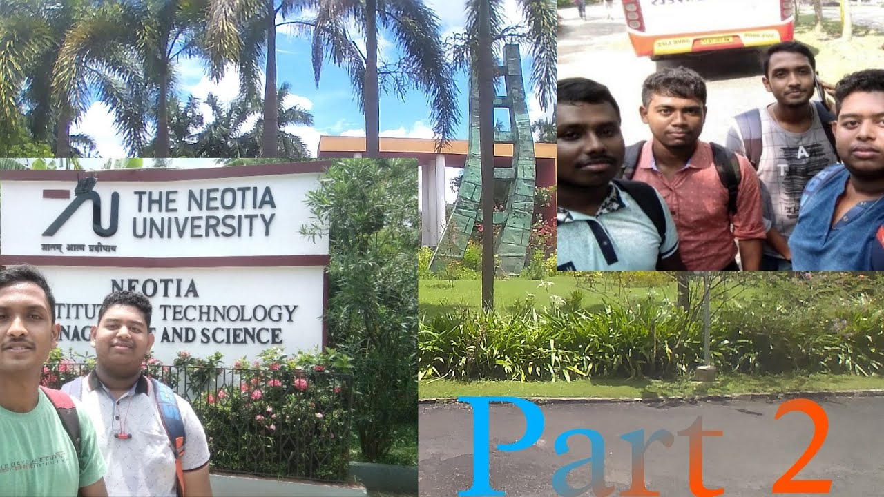 Welcome to Neotia University 2nd time.# My collage - YouTube