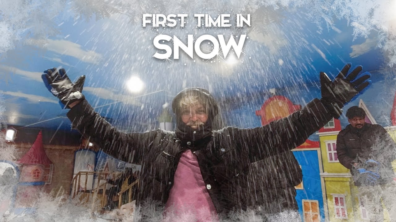 SNOW WORLD in Express Avenue Mall - YouTube