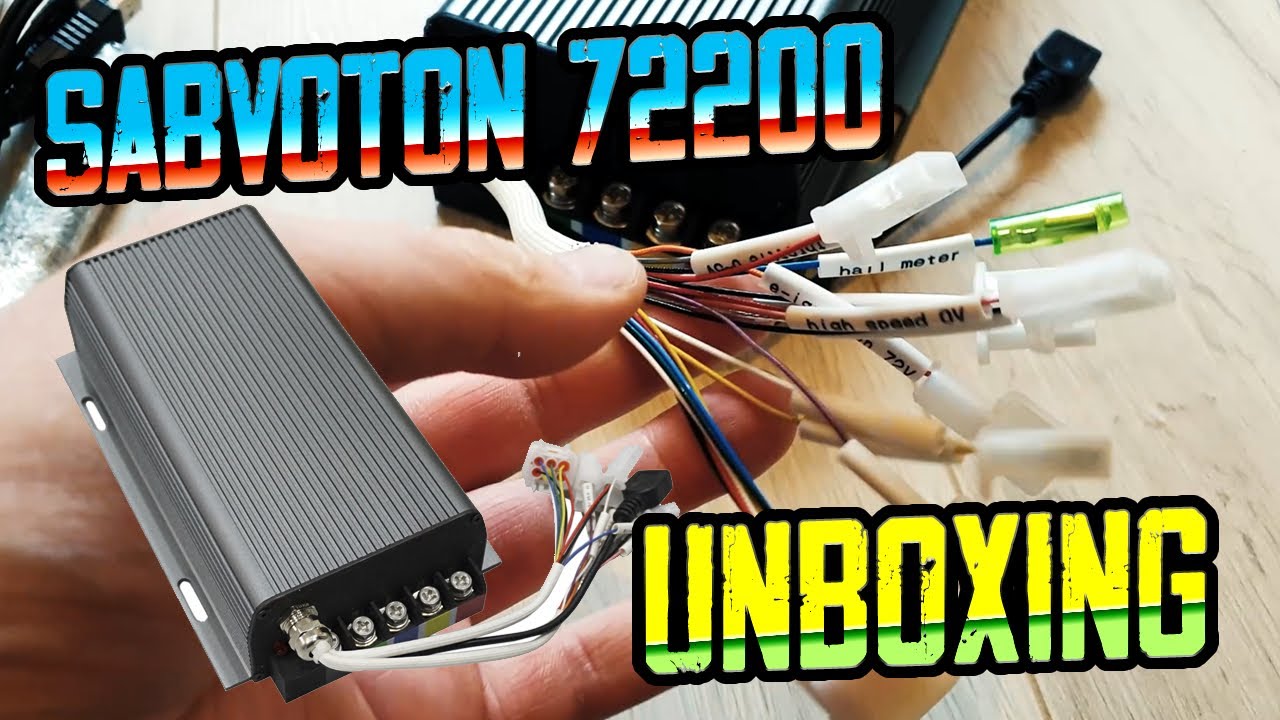 Stecker Erklärung Sabvoton 72200 SMVC 72v 200A E-Bike Controller ...