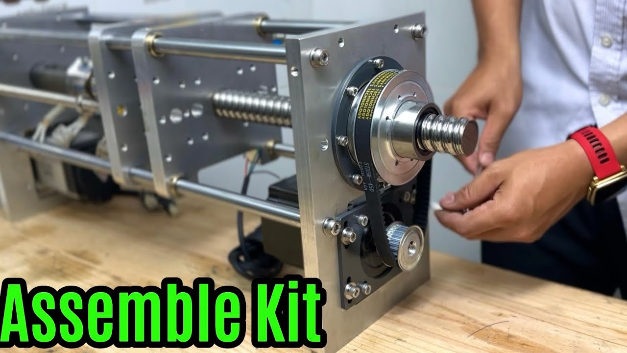 Diy Mini Injection Molding Machine V3 Mini 25 - Part 1 (Assemble) - YouTube