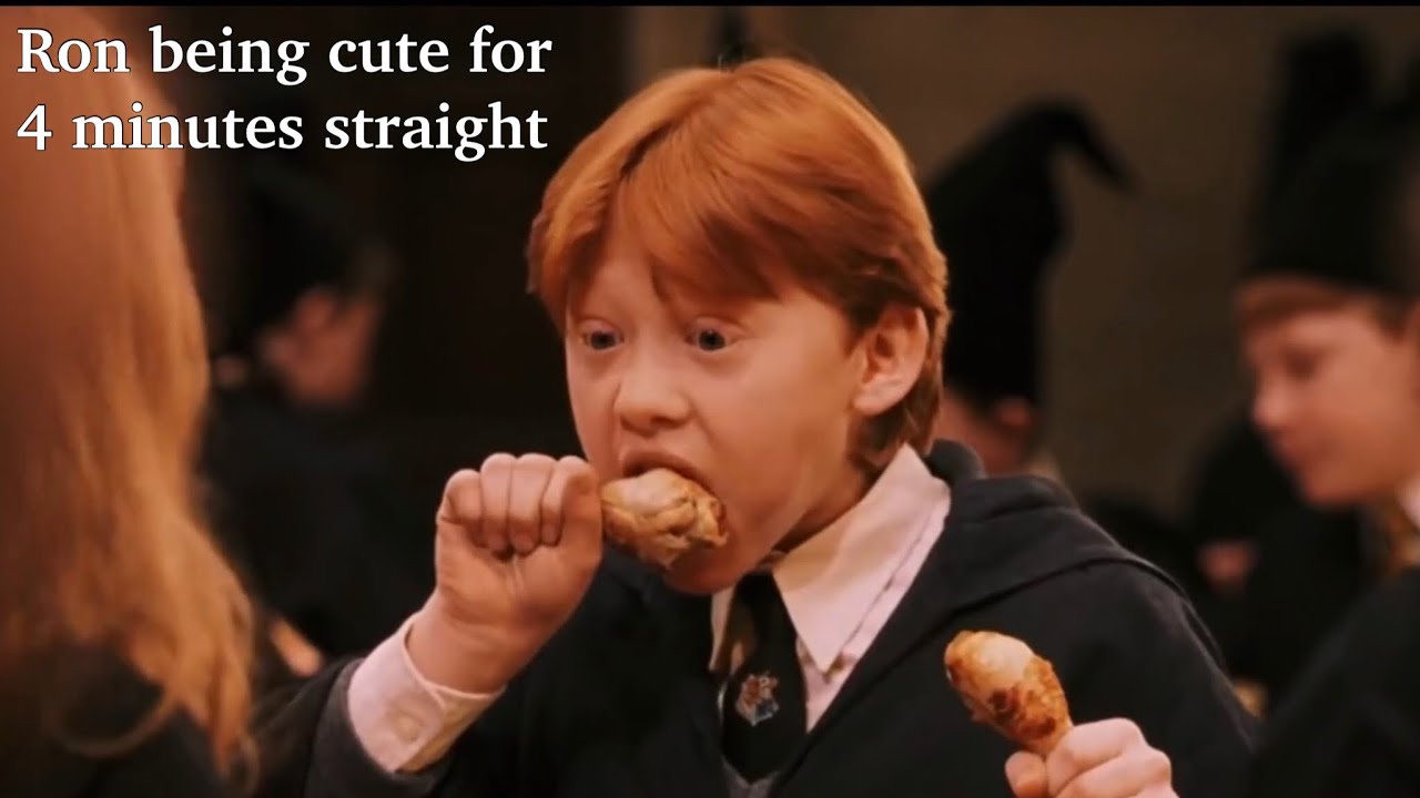 Ron being cute for 4 minutes straight :) - YouTube