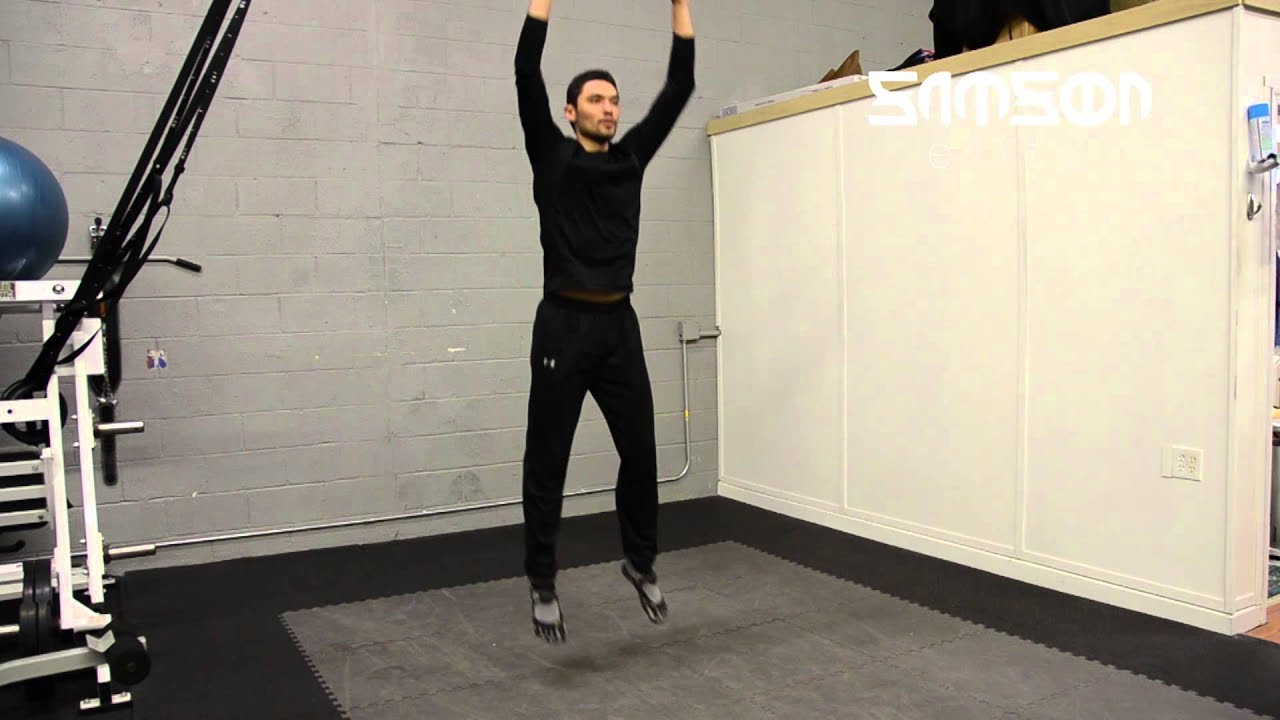 Toe Touch with Jump - YouTube