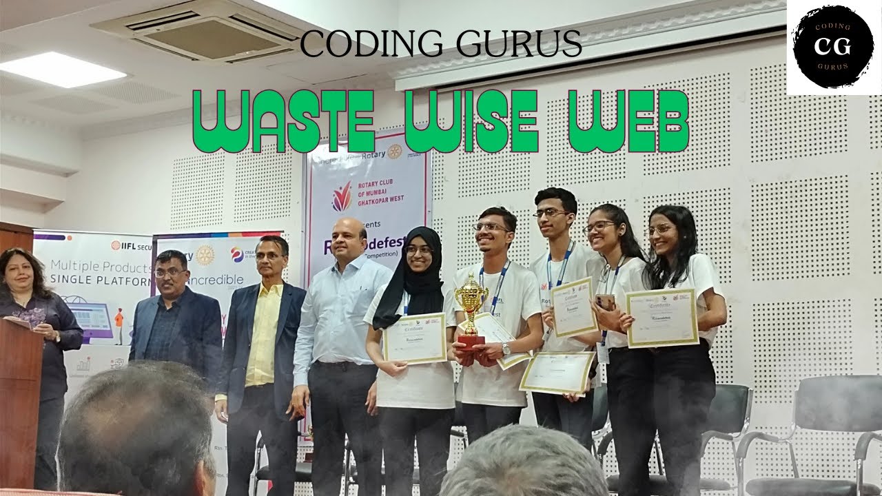 Waste Wise Web - Coding Gurus | Third Prize Rotacodefest Hackathon 2024 - YouTube
