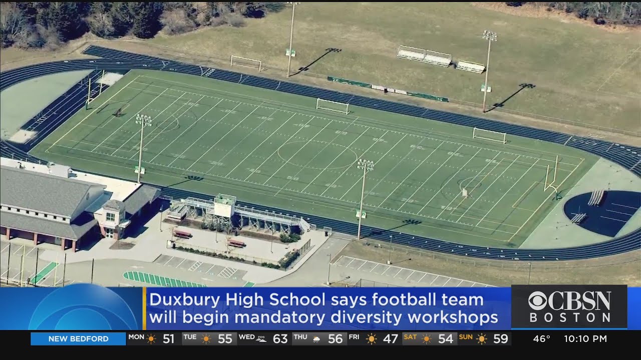 Duxbury High School Football Team To Begin Diversity Training - YouTube