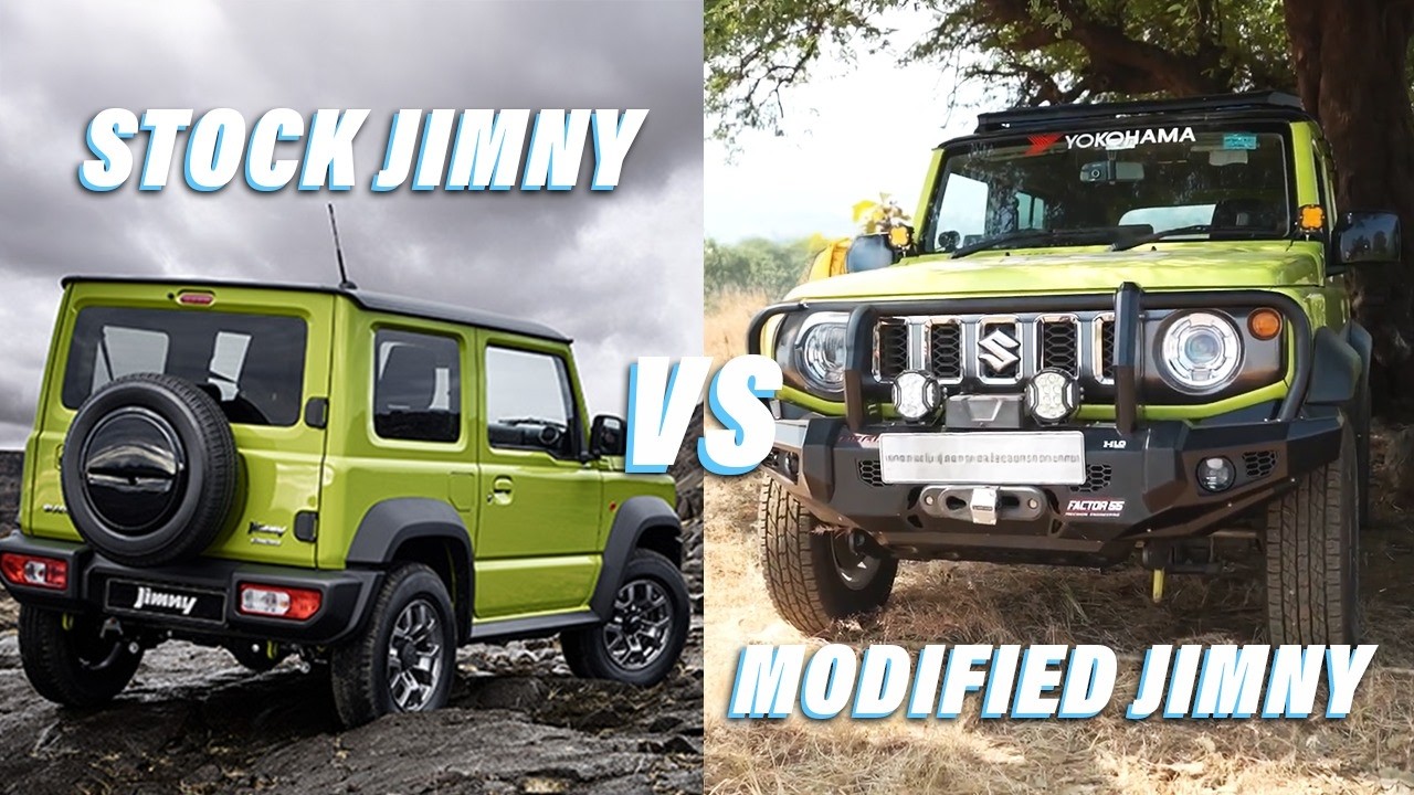 Jimny Stock vs Jimny Modified: A Complete Comparison! @LearnOffroad ...