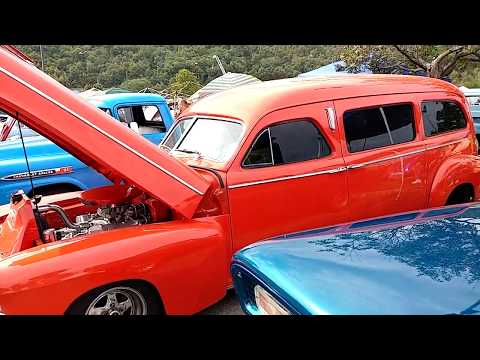 1948 ORANGE CADILLAC HEARSE
