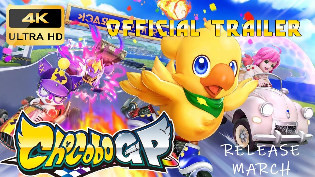 Chocobo GP | Announcement Trailer | Nintendo Switch | March 10, 2022 ...
