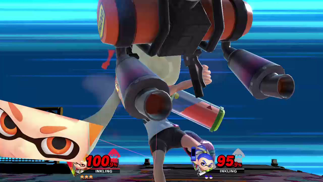 Super Smash Bros. Ultimate (Inkling Girl Vs. Inkling Boy) - YouTube