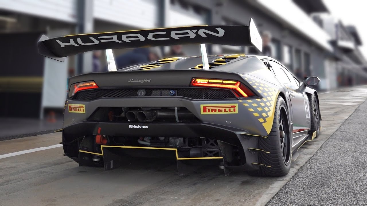 Lambo Huracan SuperTrofeo SCREAMING V10 Sounds | First Gen. vs EVO vs ...