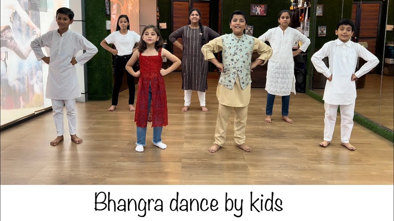 Bhangra | kids dance | chauffeur | dream to fly dance studio | Varun ...
