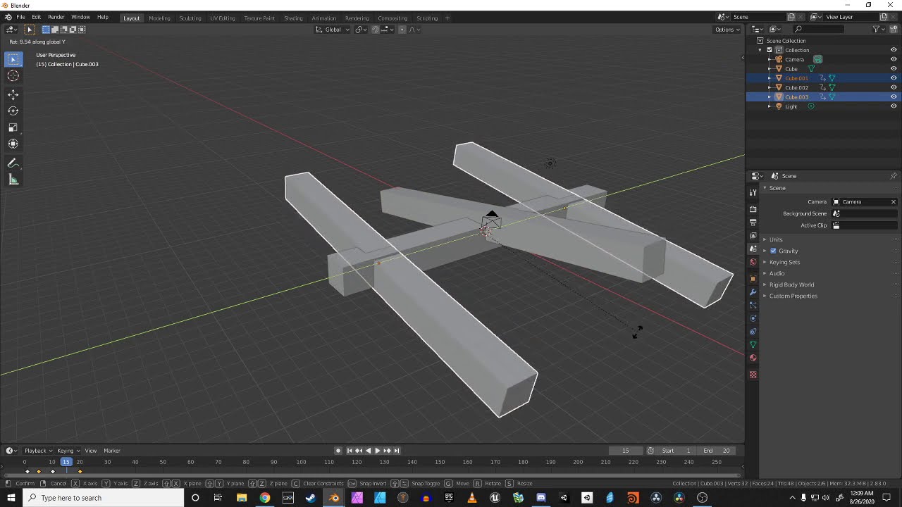 Basic Insect or ant walk cycle - YouTube