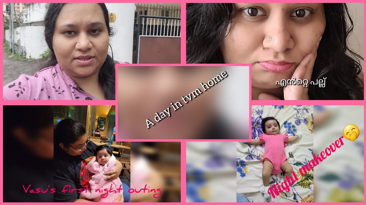 A day with Vasubaby in tvm house| baby's day in acha's home| Busy day ...