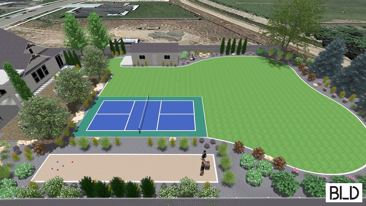 South Meridian Backyard Oasis Updated Landscape Design - YouTube