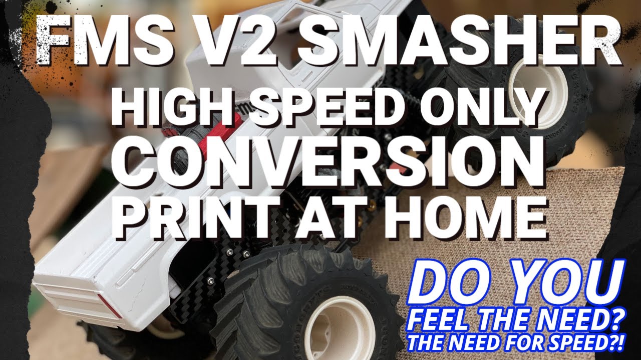 High Speed Only FMS Smasher (Slow Gear and Servo Delete) - YouTube