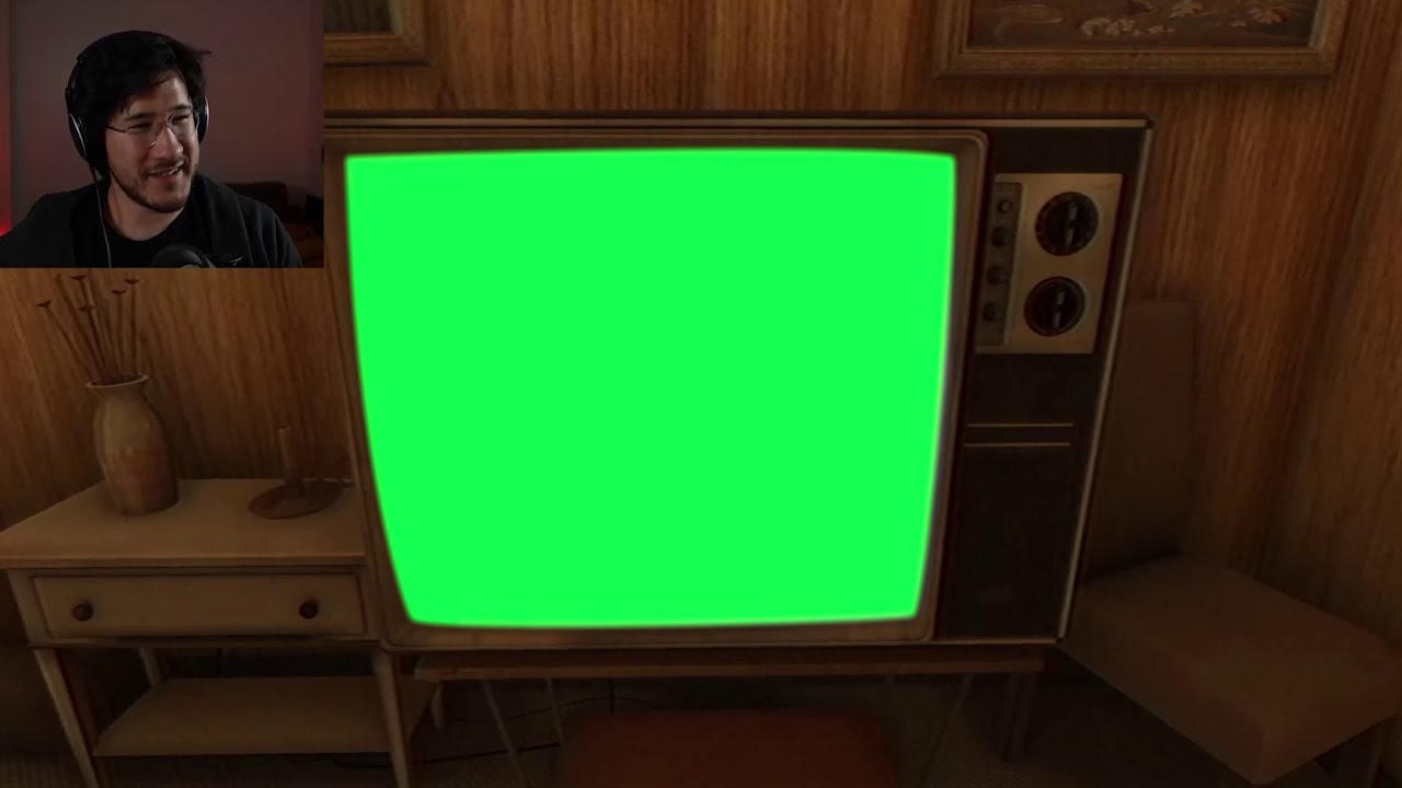 Markiplier appreciating TV screen [Green Screen Template] - YouTube
