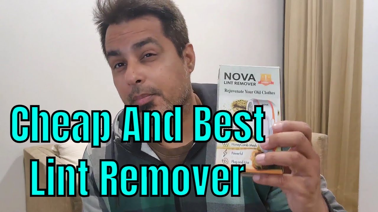 Nova Lint Remover for Clothes - Fabric Shaver Tint and Dust Remover ...