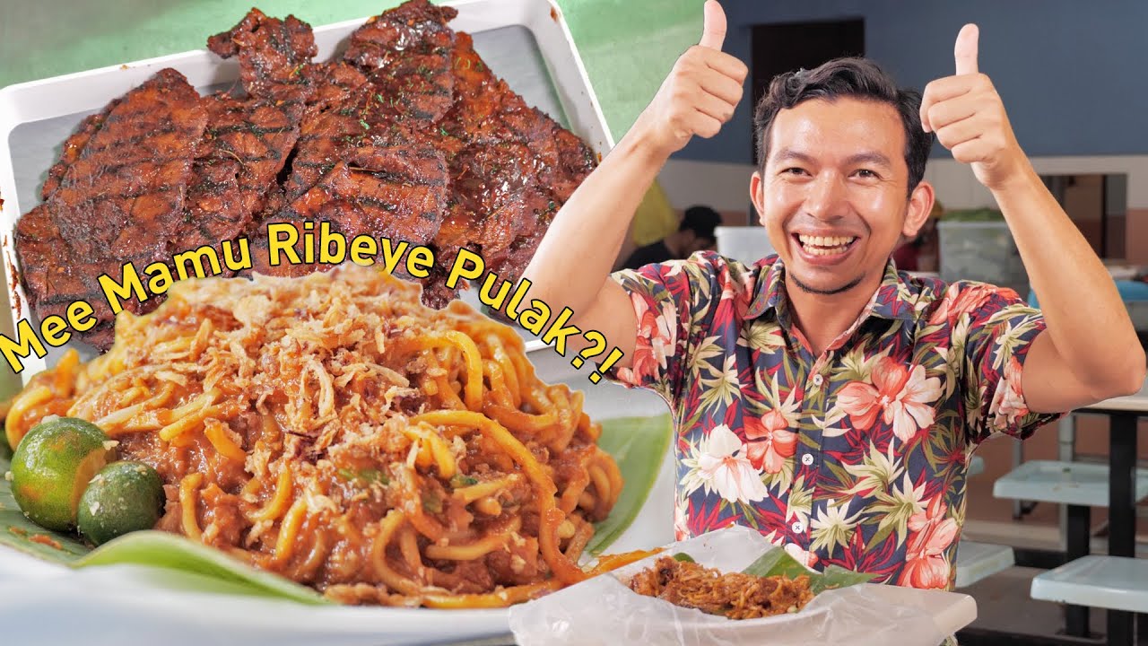 Ribeye Steak Atas Mee Goreng Harga 20Sen? Menu BARU Mee Mamu Seksyen 2 - YouTube