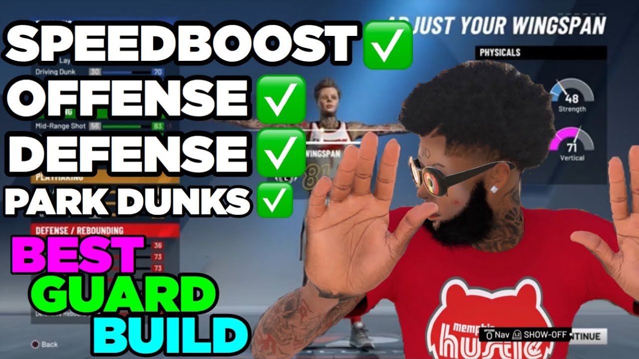 THE BEST GUARD BUILD! OVERPOWERED PLAYSHOT BUILD IN NBA 2K20! BEST ...