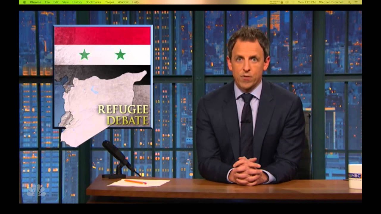 Seth Meyers: Refugee Vetting Process with Eleanor Acer from Human ...