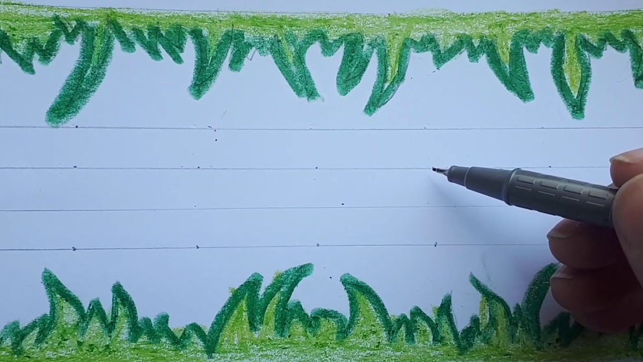 Sky, Grass & Root Lines - YouTube