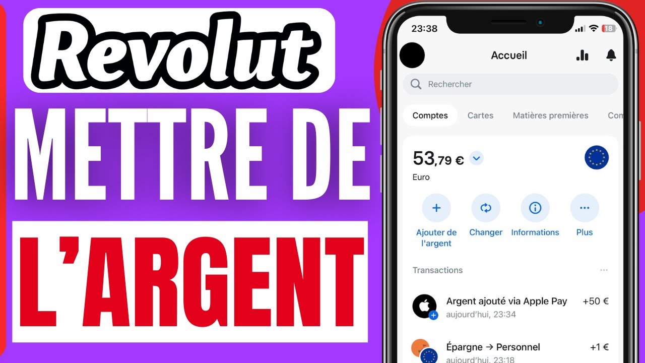 Comment Mettre De L'argent Sur Revolut | Ajouter De L'argent Sur ...