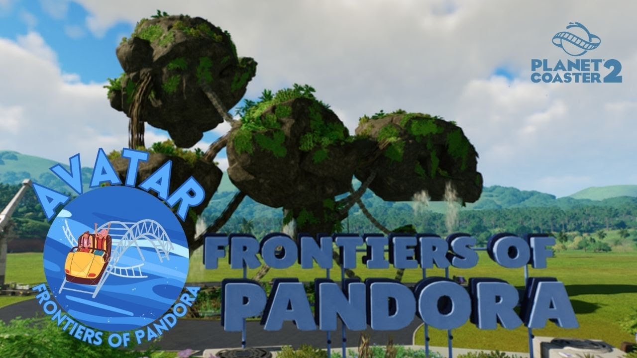 Floating Hallelujah Mountains! | Planet Coaster 2 | Frontiers of Pandora | #2 - YouTube