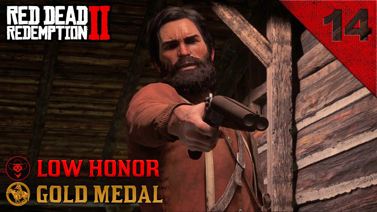 🥇 Low Honor / Gold Medal Run - RDR2 [14] (Epilogue) - YouTube