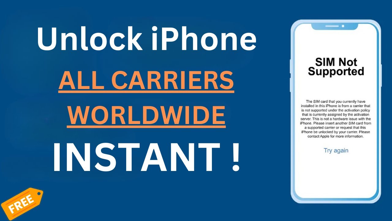 FREE Unlock iPhone INSTANTLY by Unlock Code Generator [2024 Method ...