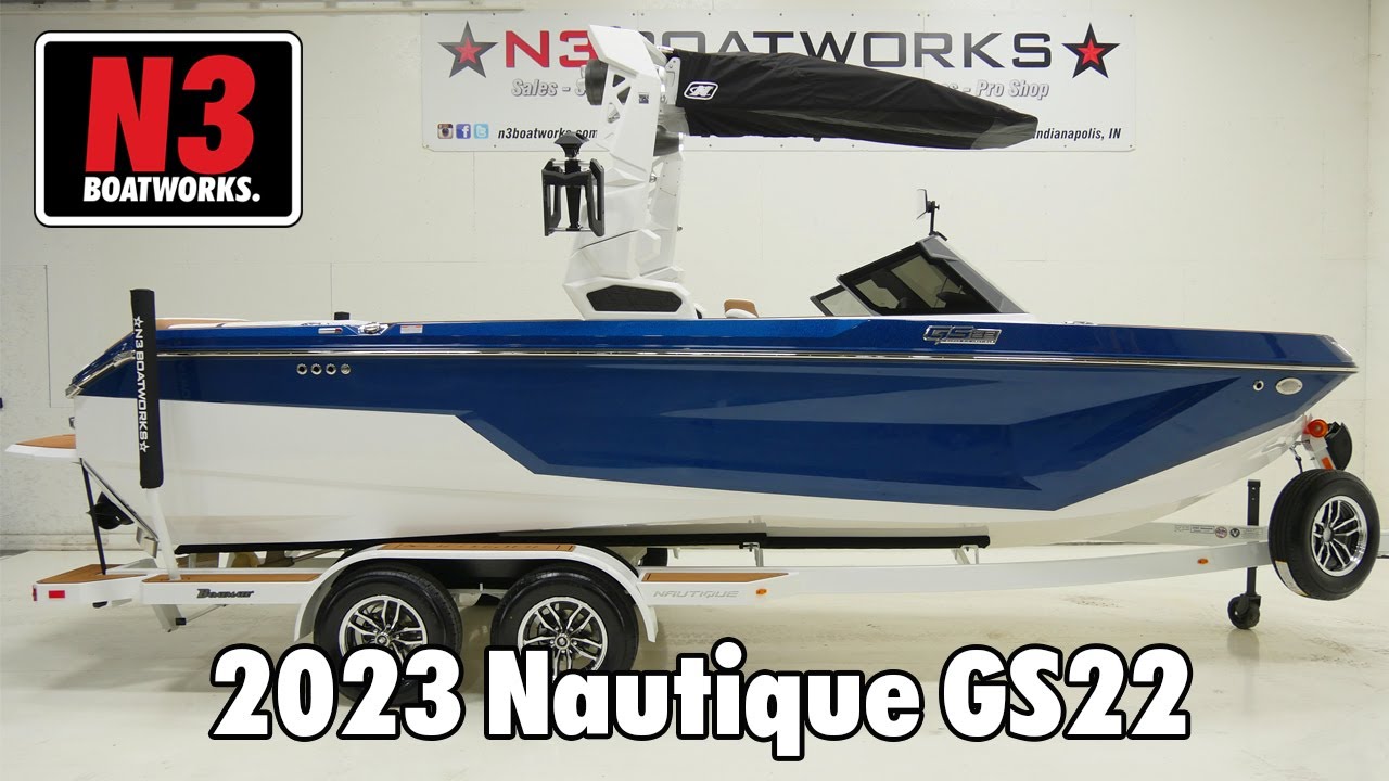 2023 Nautique GS22 - Admiral Blue Metal Flake - Walk Through || N3 ...